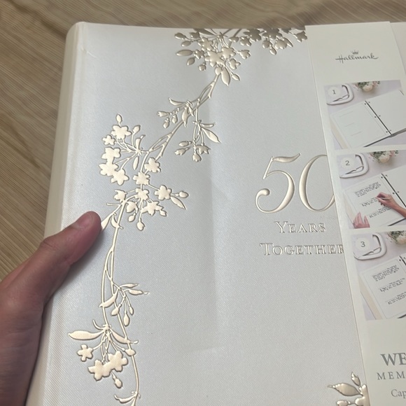 Hallmark | Office | Hallmark 5 Years Together Wedding Memory Book 50th ...
